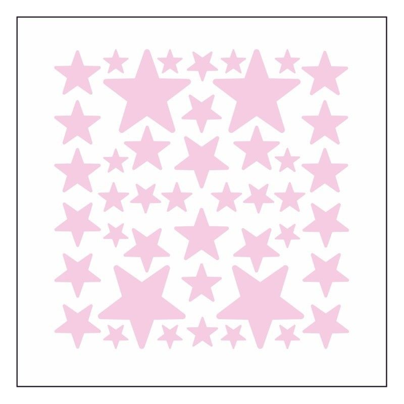 Vinilo surtido estrellitas de colores